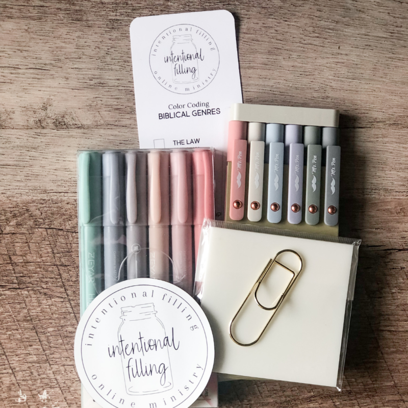 Bible Study Resources and Tools | Intentional Filling